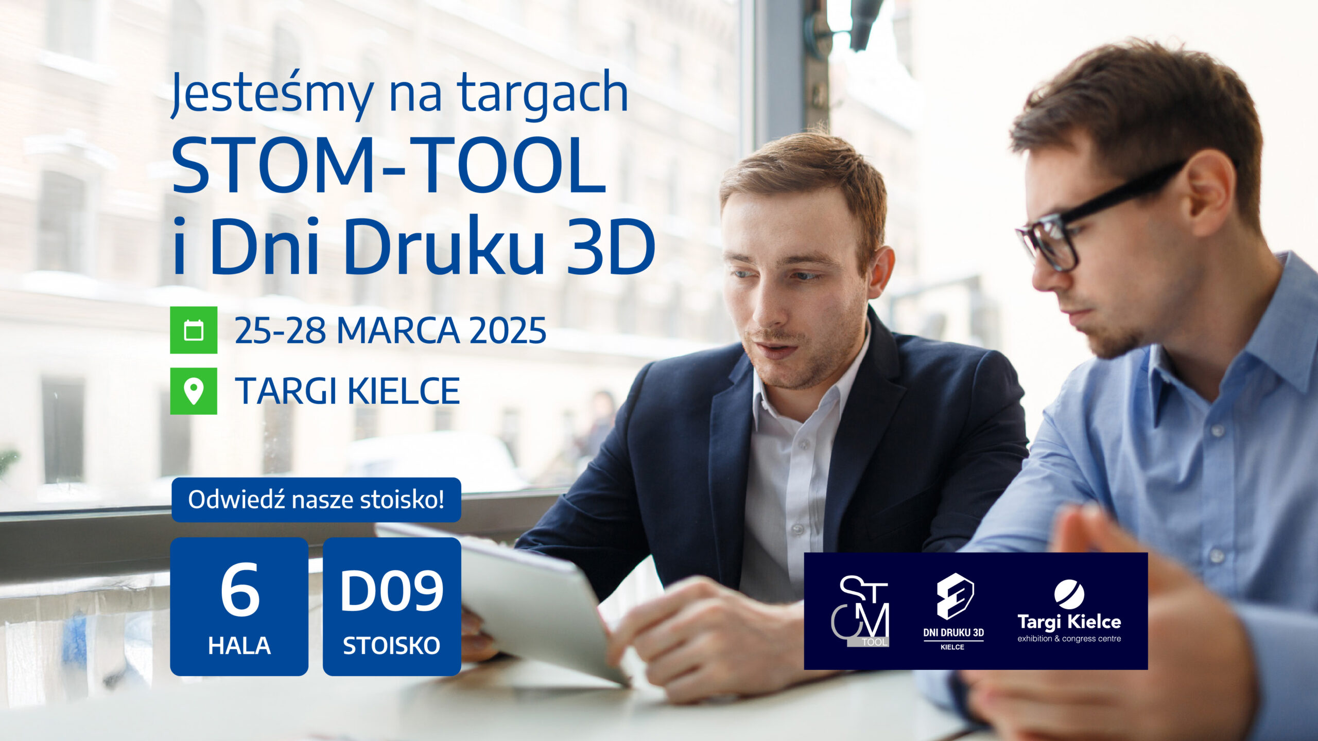 Spotkaj się z nami na Targach Dni Druku 3D i STOM TOOL - 25-28 marca ...